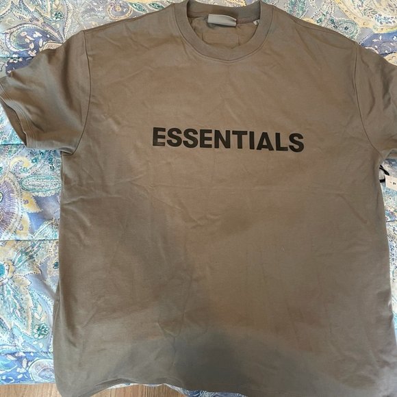 Essentials | Tops | Essentials Fog Tshirt Olive Size S | Poshmark